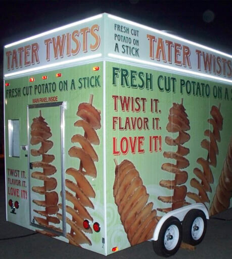 Graphics and Wrap - California Cart Builder